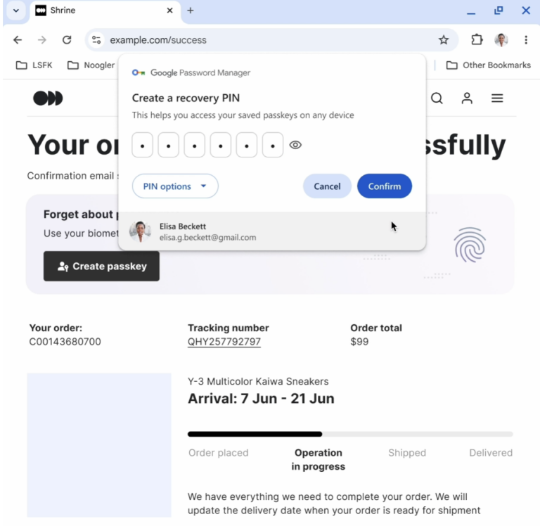 Google brings seamless passkey syncing to desktop Chrome