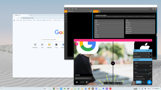 ChromeOS 133 Developer finally introduces rounded window corners