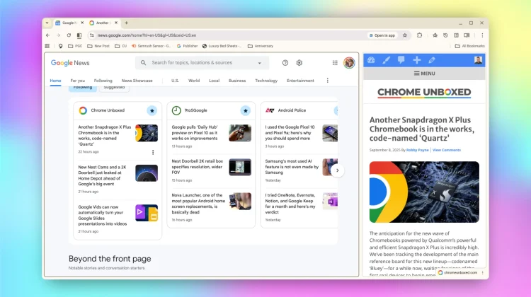 You can try Chrome’s awesome new Split Tabs feature right now in ChromeOS 139