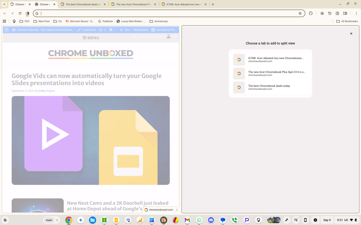 You can try Chrome’s awesome new Split Tabs feature right now in ChromeOS 139