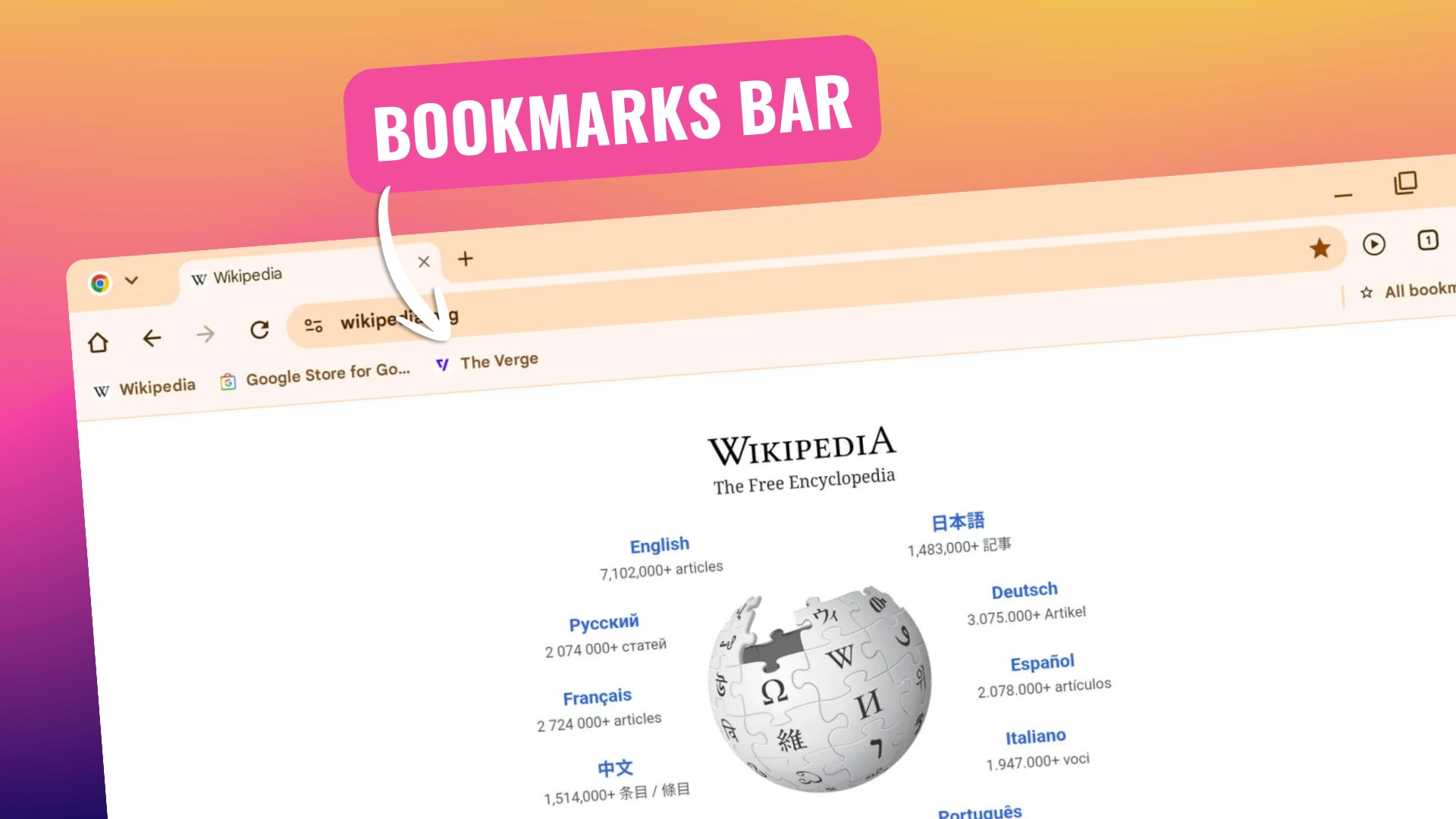 Chrome for Android is getting a desktop style bookmarks bar