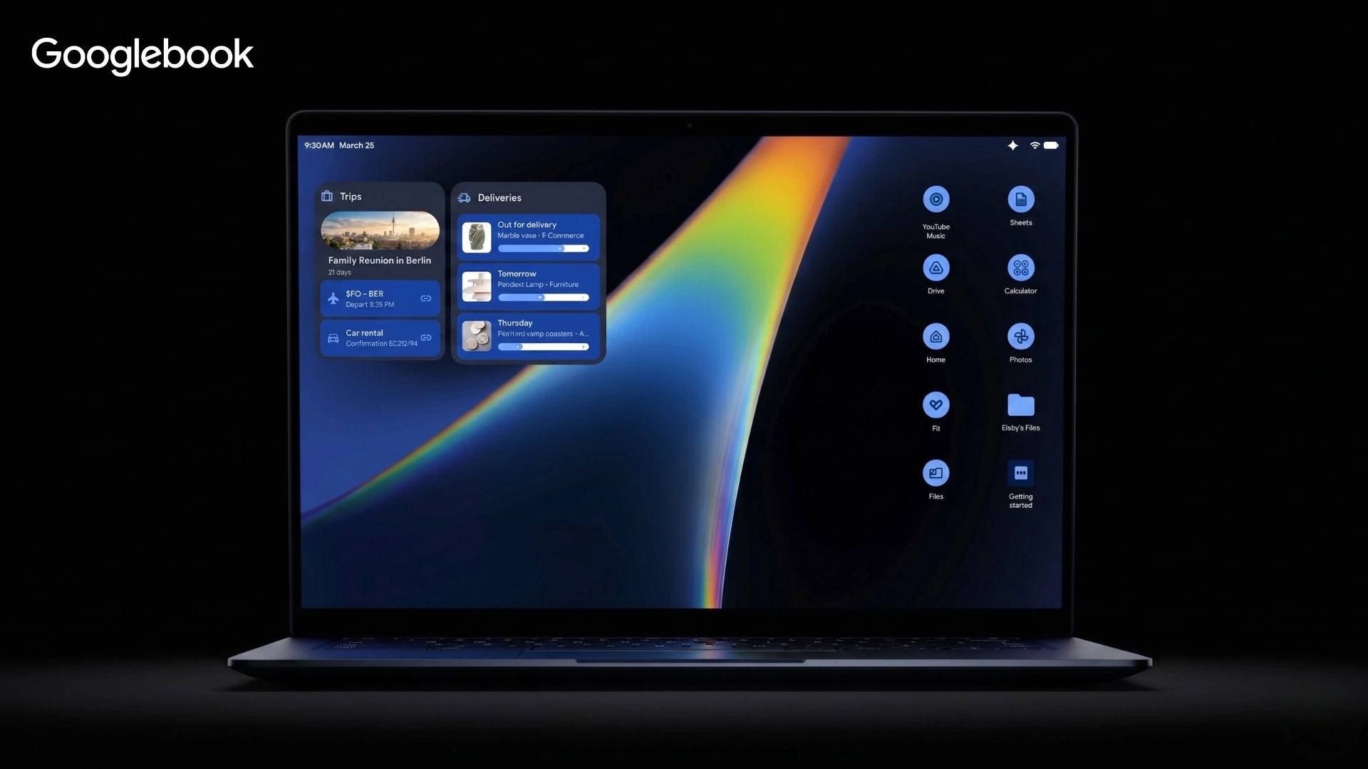 Googlebook finally delivers a true desktop with app icons and widgets ...